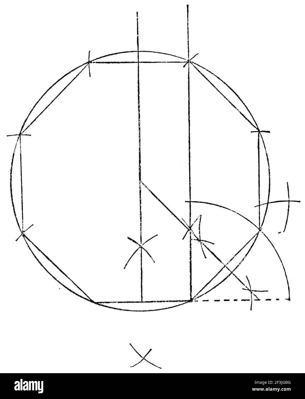 Inventional geometry fig 17 Stock Photo - Alamy