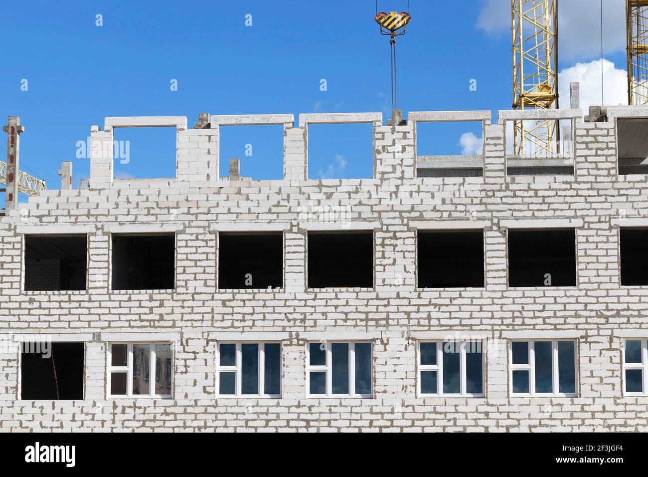 construction of a new building Stock Photo - Alamy