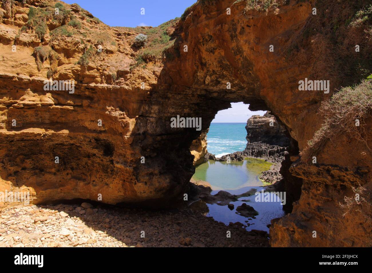The Grotto on Great Ocean Road in Victoria in Australia Stock Photo - Alamy