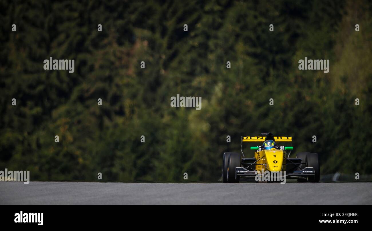 01 FEWTRELL Max (gbr), FR 2.0 Eurocup Renault team R-Ace GP, action ...