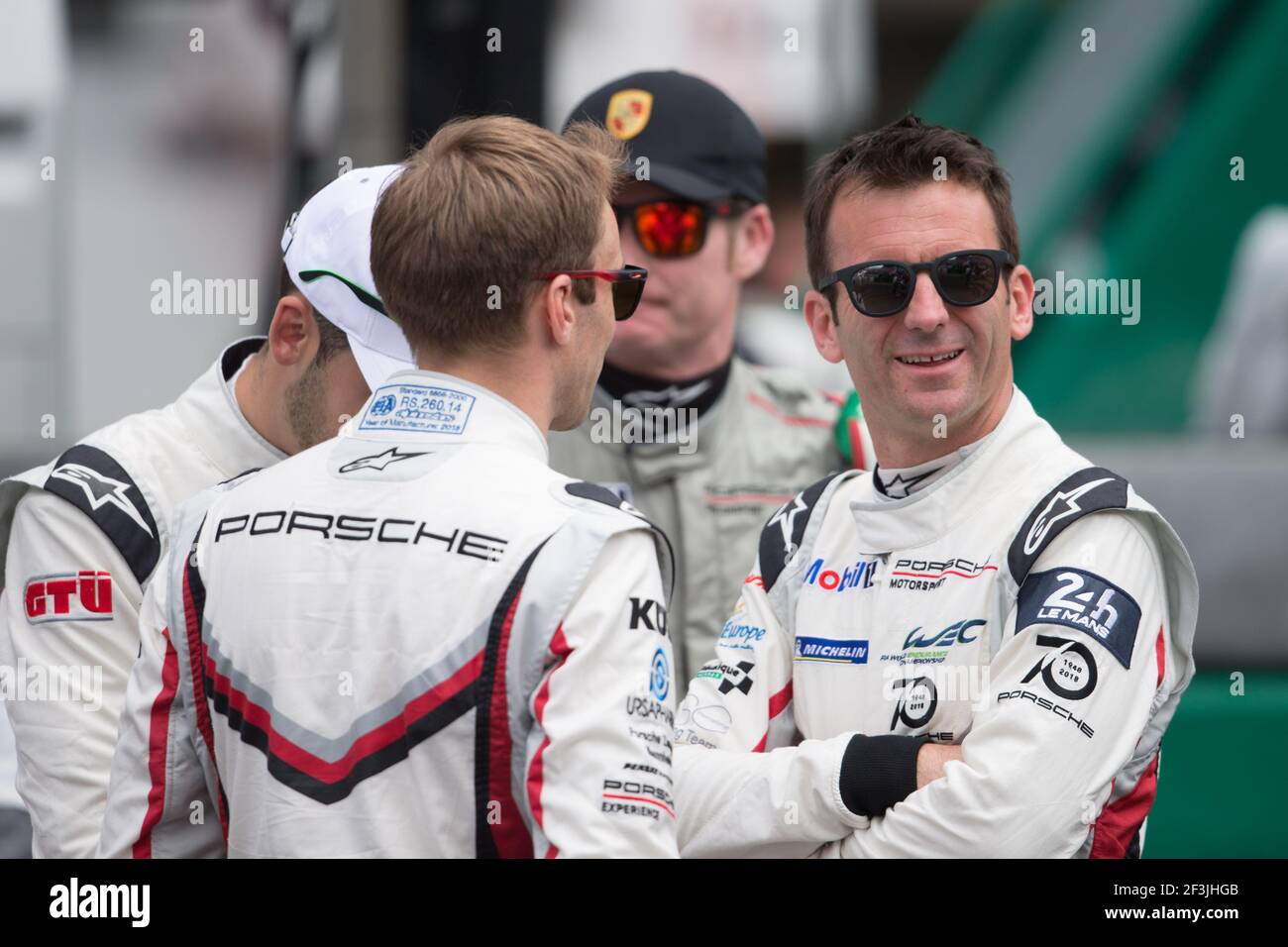 DUMAS Romain (fra), Porsche 911 RSR Porsche GT team, portrait during ...