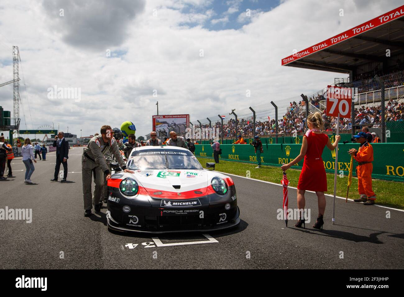 93 PILET Patrick (fra), TANDY Nick (gbr), BAMBER Earl (nzl), Porsche ...