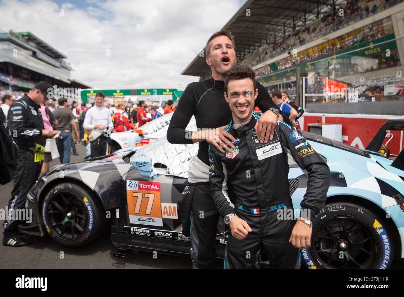 77 RIED Christian, (ger), ANDLAUER Julien (fra), Porsche 911 RSR team ...