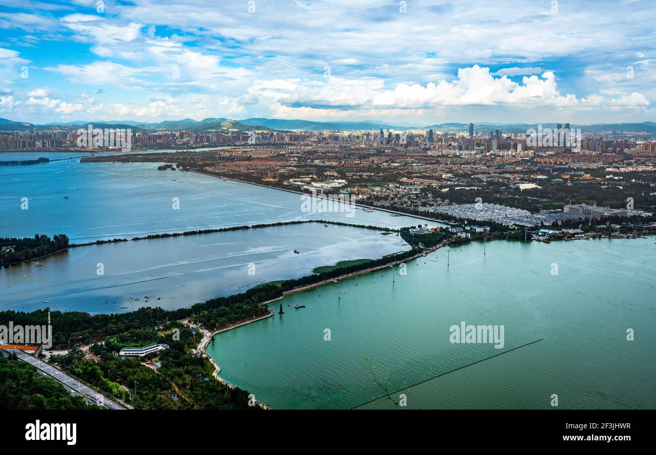 China yunnan province dianchi lake hi-res stock photography and images ...