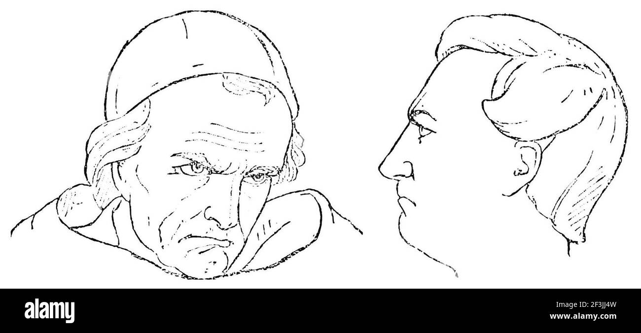 Various pinched facial expressions Stock Photo - Alamy