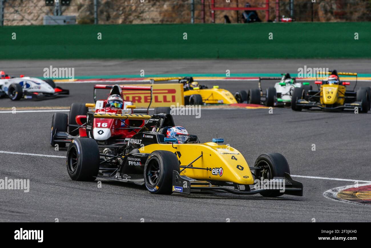 04 MARTINS Victor (fra), FR 2.0 Eurocup Renault team R-Ace GP, action ...