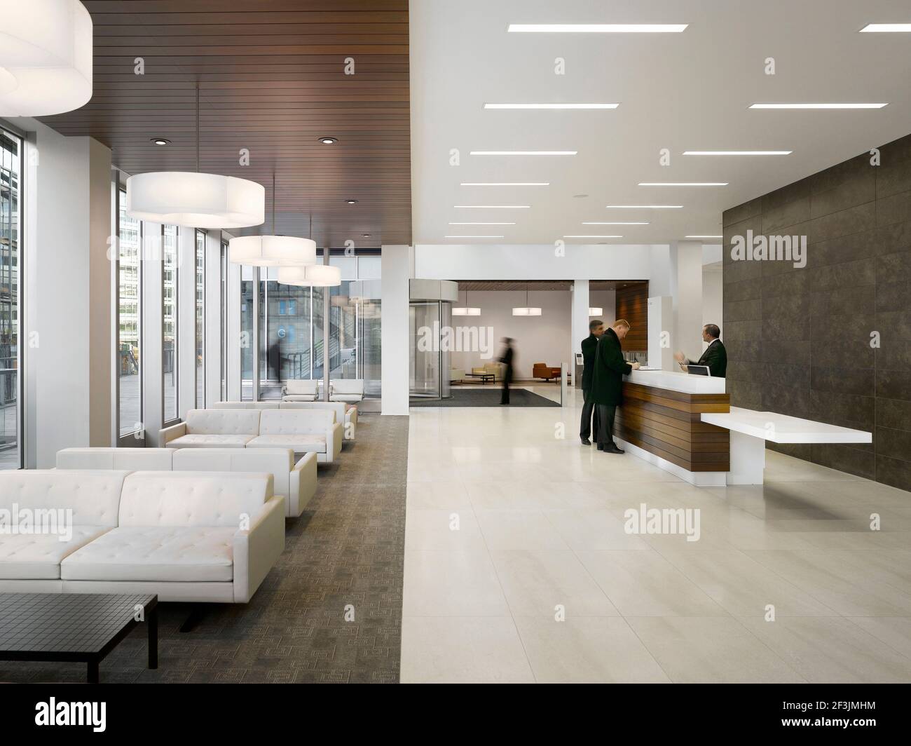 London reception area seating hi-res stock photography and images - Alamy