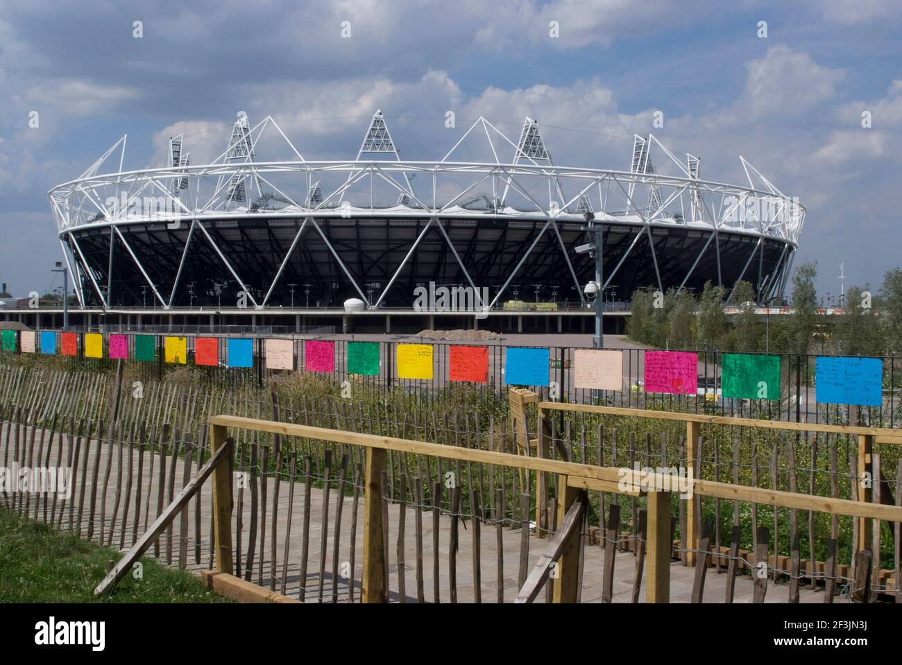 Stadium of the 2012 London Olympics, Stratford, London, E15, England ...