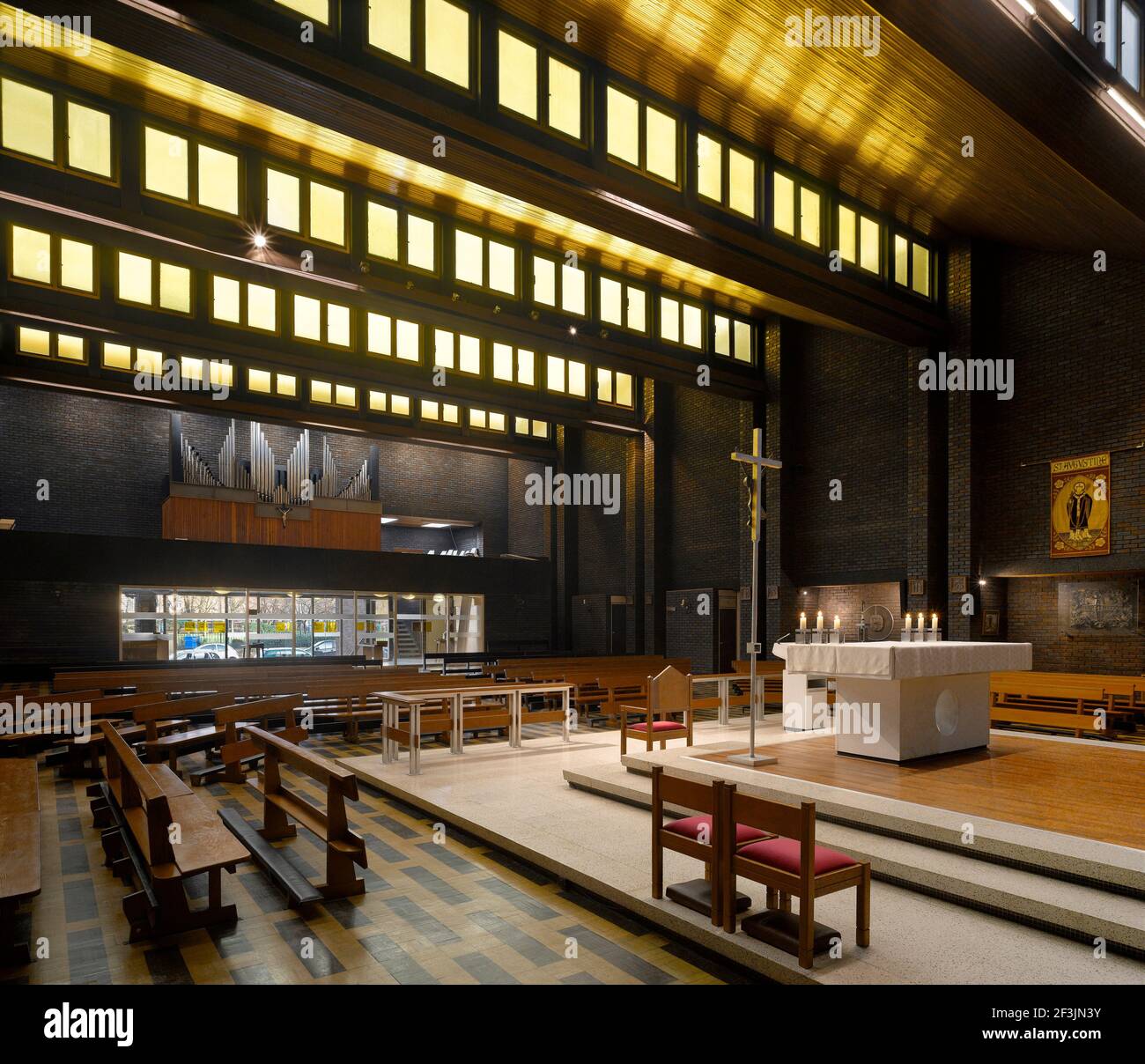 Interior of St. Augustine's Church, Manchester, Greater Manchester ...