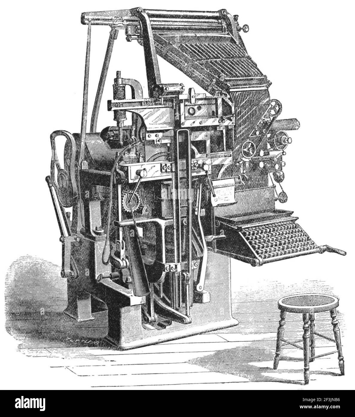 Linotype Cut Out Stock Images & Pictures - Alamy