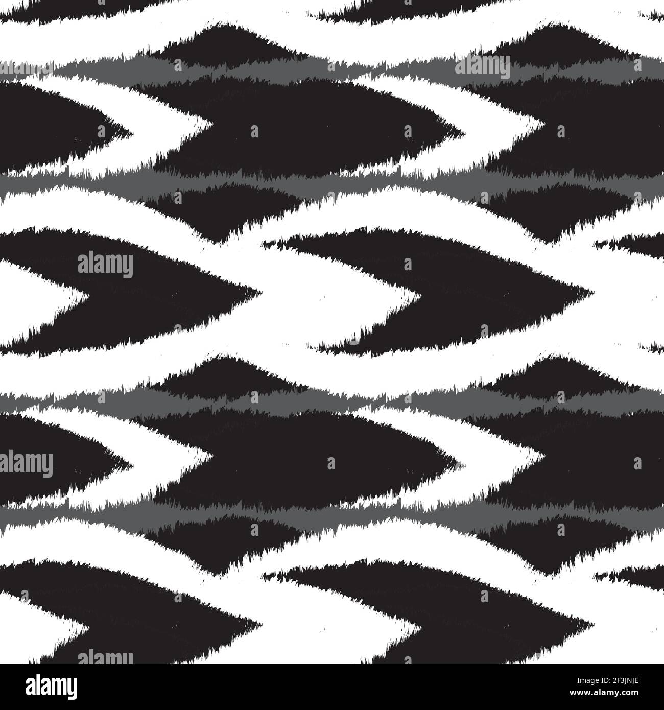 Brush stroke fur pattern design for fashion prints, homeware, graphics ...