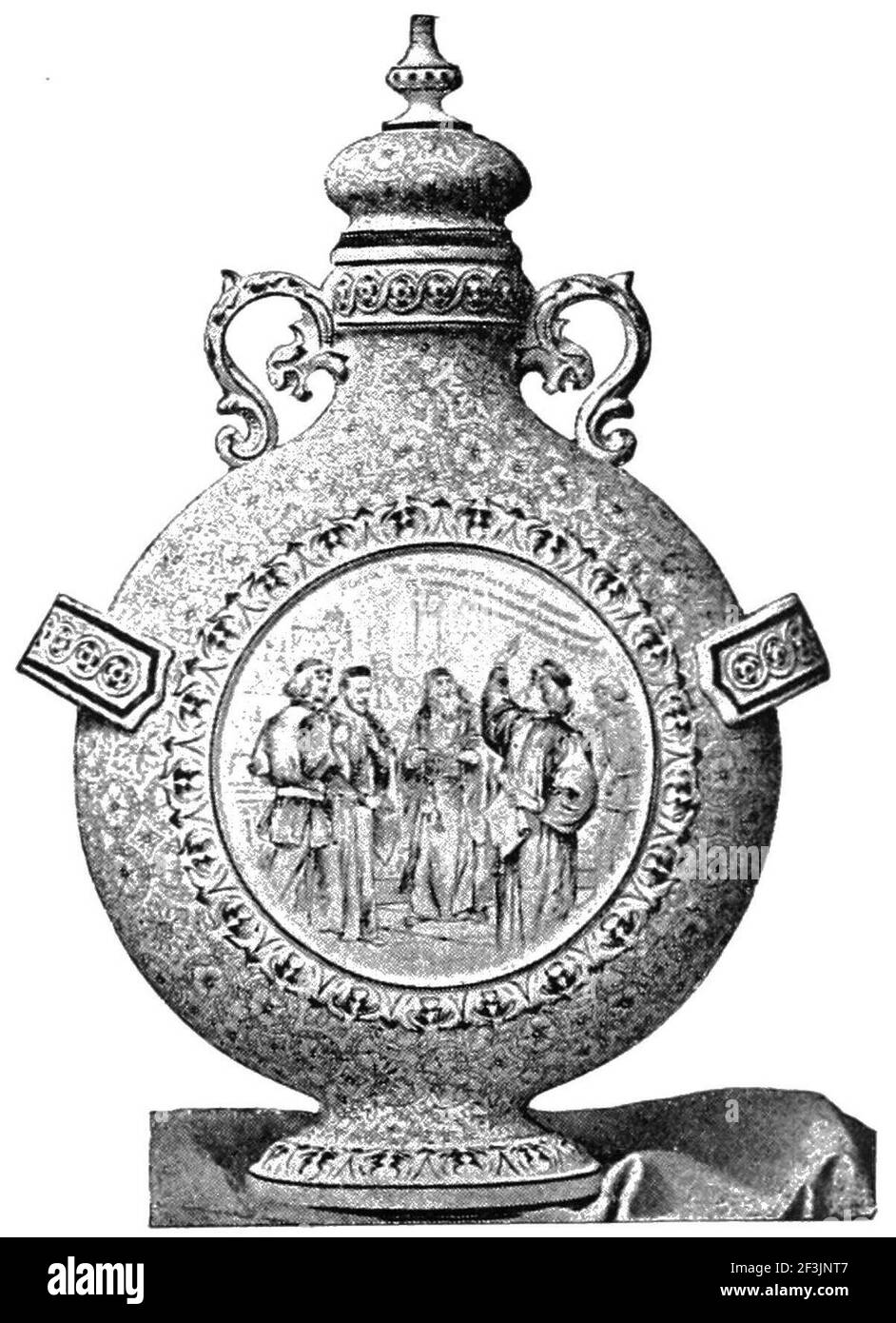 Merchant of venice vase from chesapeake pottery Stock Photo - Alamy