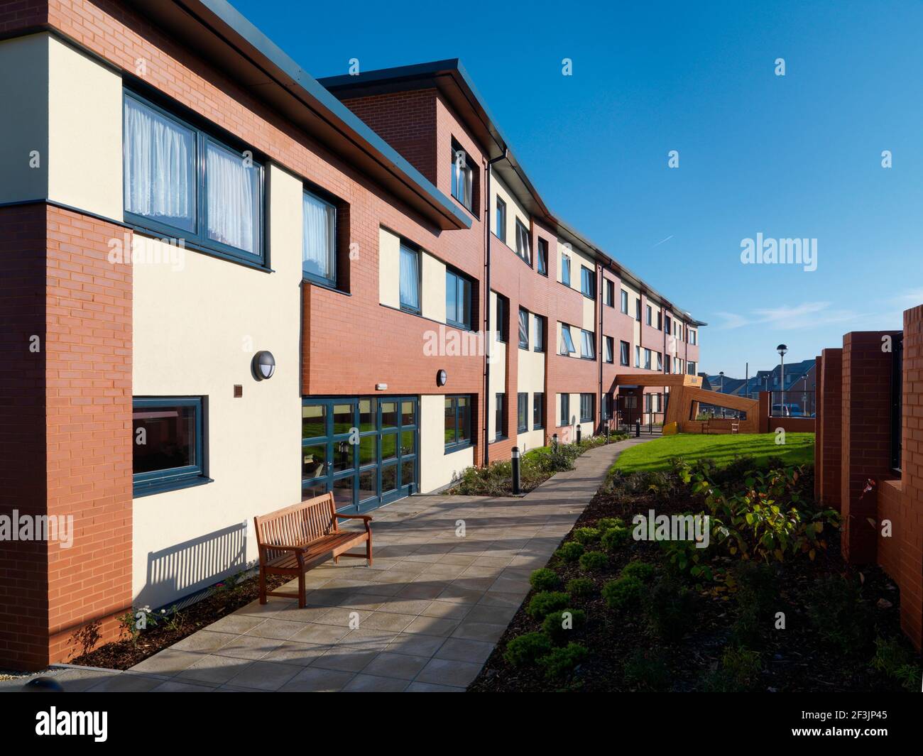 Bishops Court, Bradfield Way, Chard Stock Photo - Alamy
