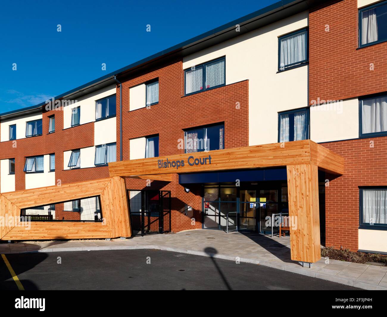 Bishops Court, Bradfield Way, Chard Stock Photo - Alamy