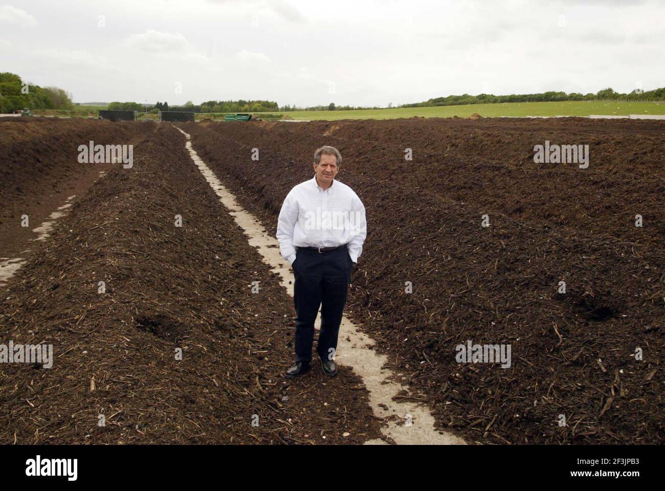 Jody Scheckter on his farm Laverstoke Park farm in Hampshire pic David ...