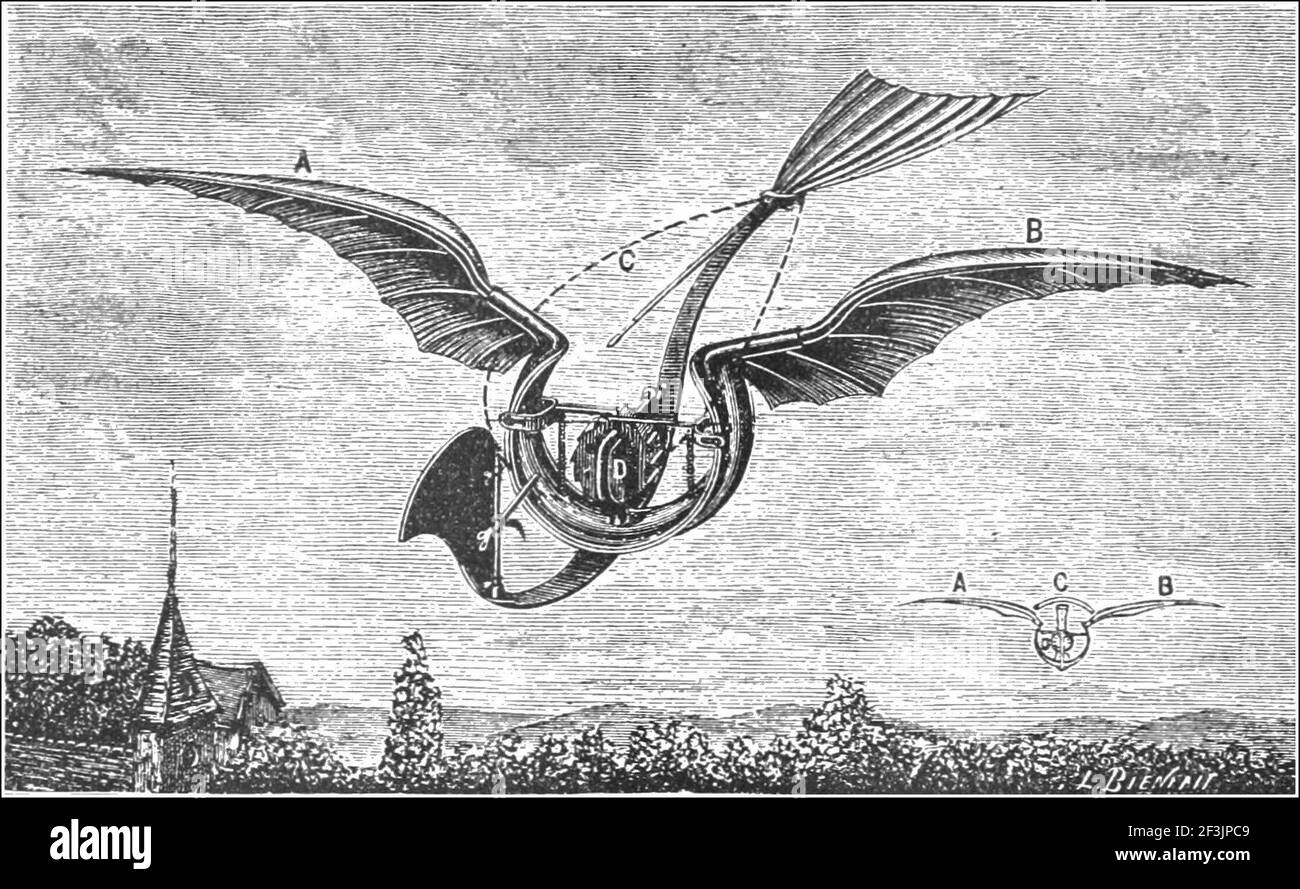 Bird like generator motor and propeller Stock Photo - Alamy