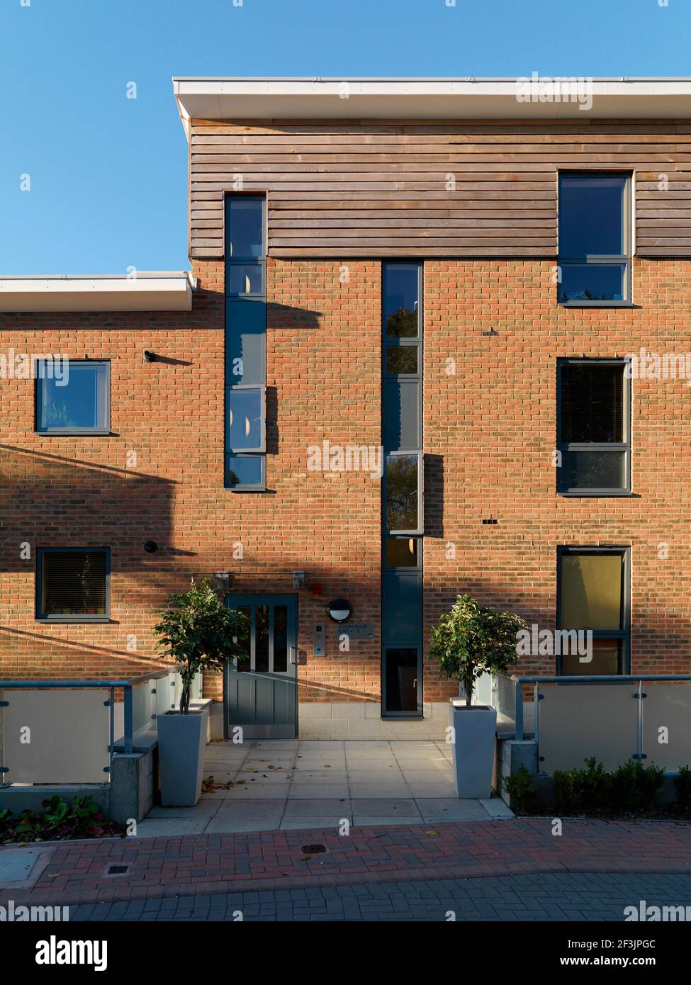 Exterior of Saxon Chase apartments, Crouch End, London Stock Photo - Alamy