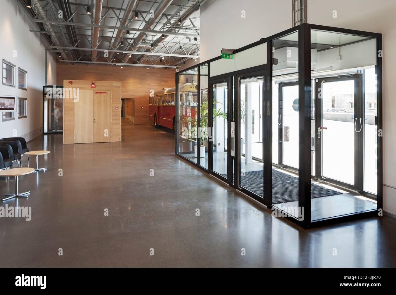 Scania Entrance Building Stock Photo - Alamy