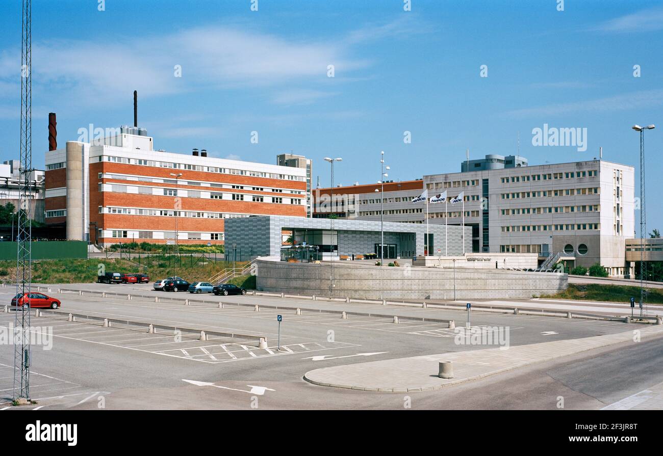 Scania Entrance Building Stock Photo - Alamy