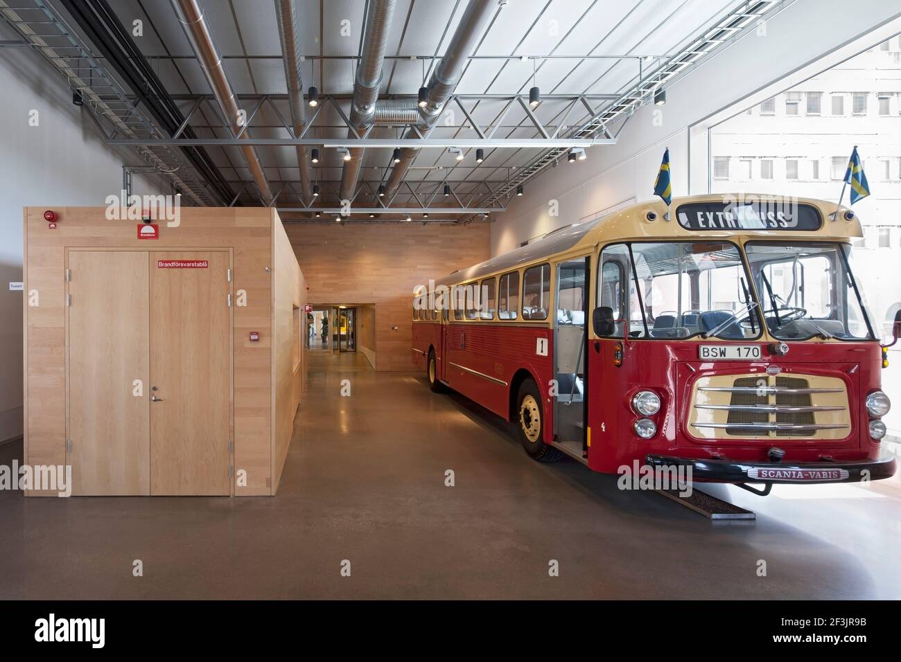 Scania Entrance Building Stock Photo - Alamy