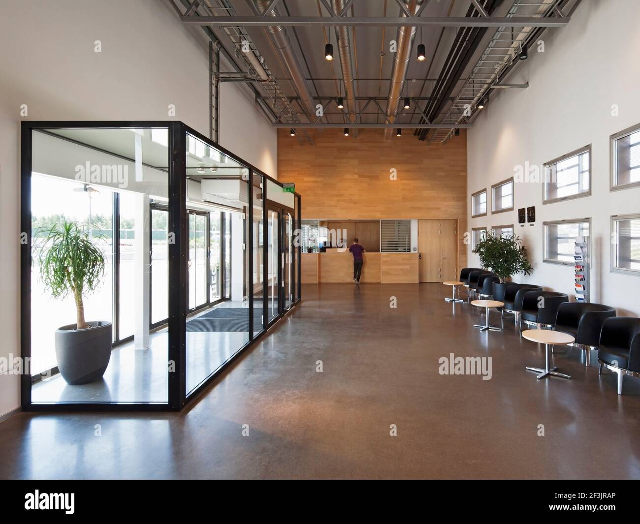 Scania Entrance Building Stock Photo - Alamy