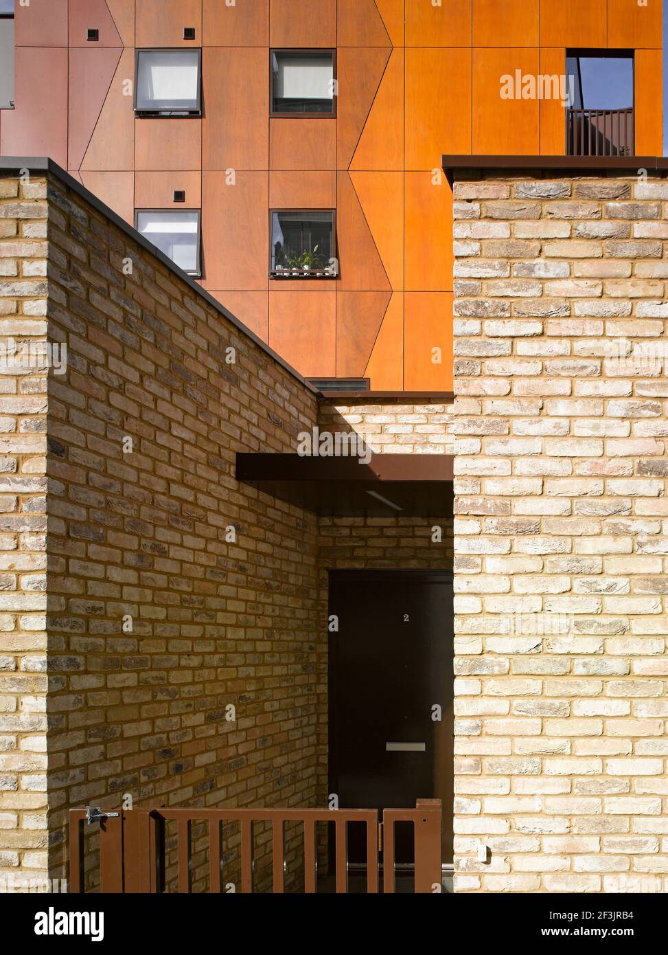 Exterior of properties in the New Kent Road residential scheme for ...
