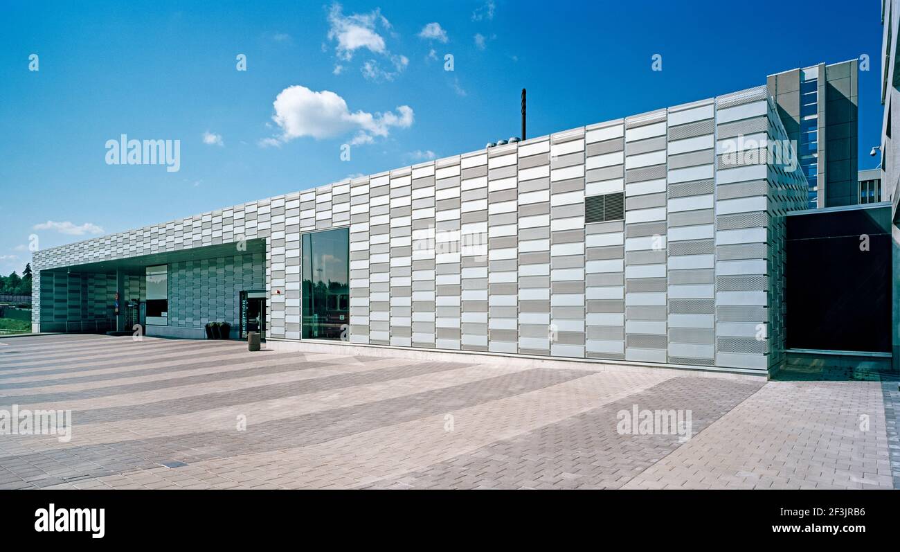 Scania Entrance Building Stock Photo - Alamy