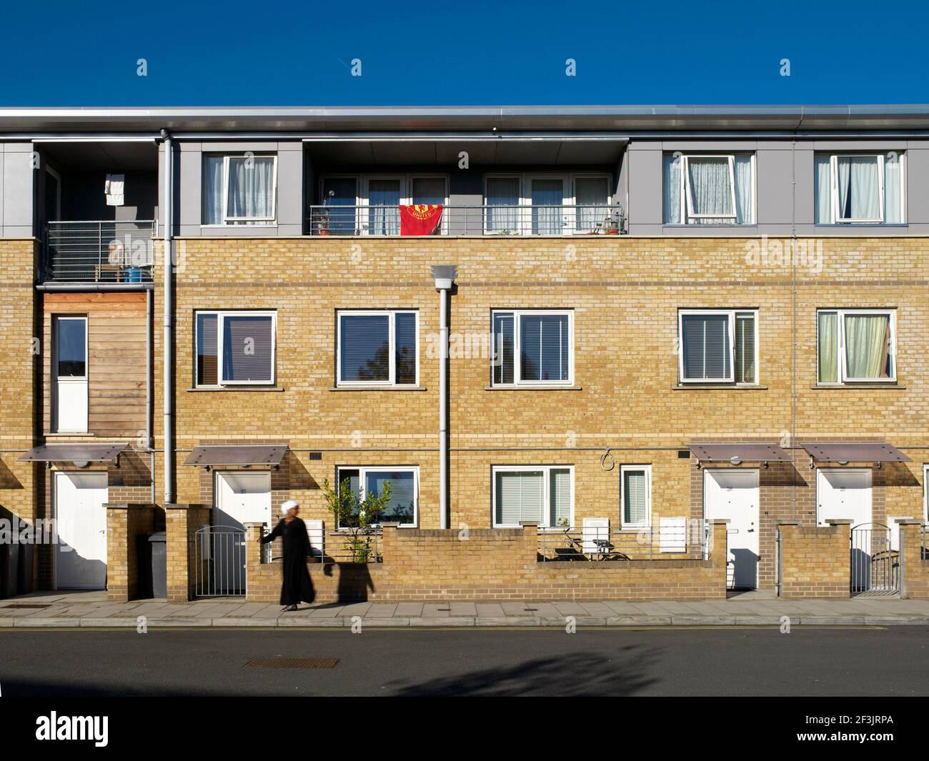 Social housing front door hi-res stock photography and images - Alamy