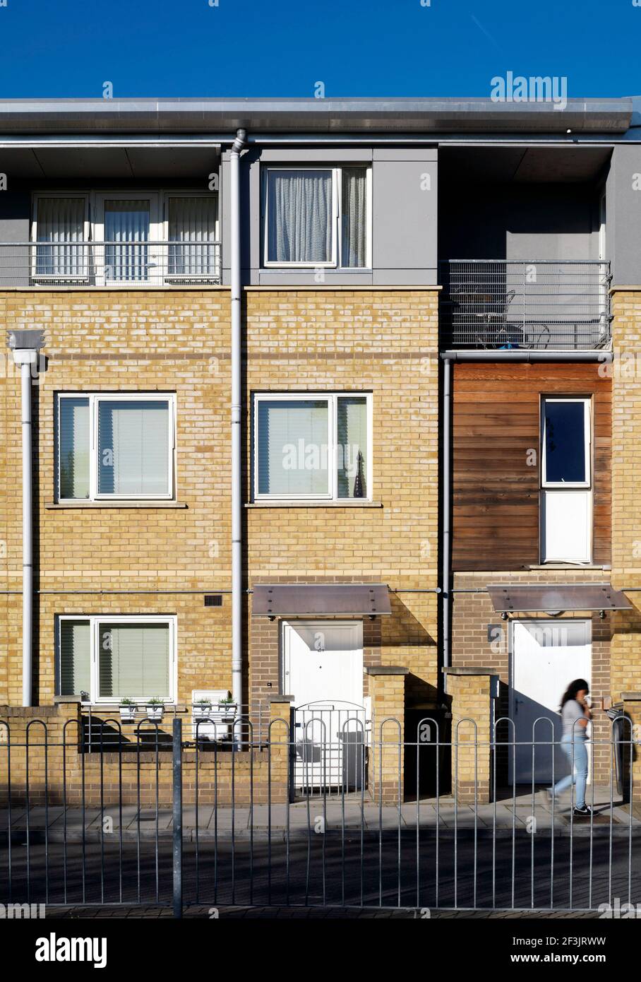 Social housing front door hi-res stock photography and images - Alamy