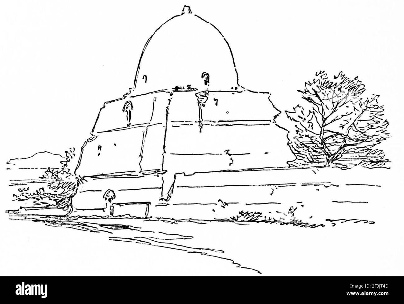 Domed tomb Black and White Stock Photos & Images - Alamy