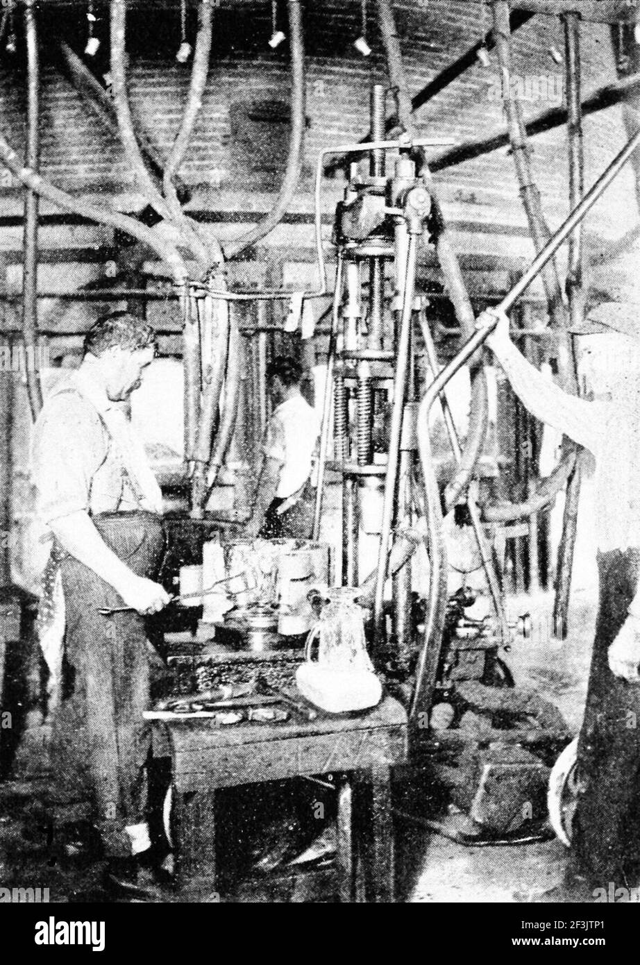 Modern glass press Stock Photo - Alamy