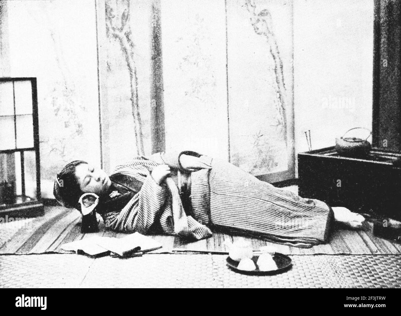 The siesta Black and White Stock Photos & Images - Alamy