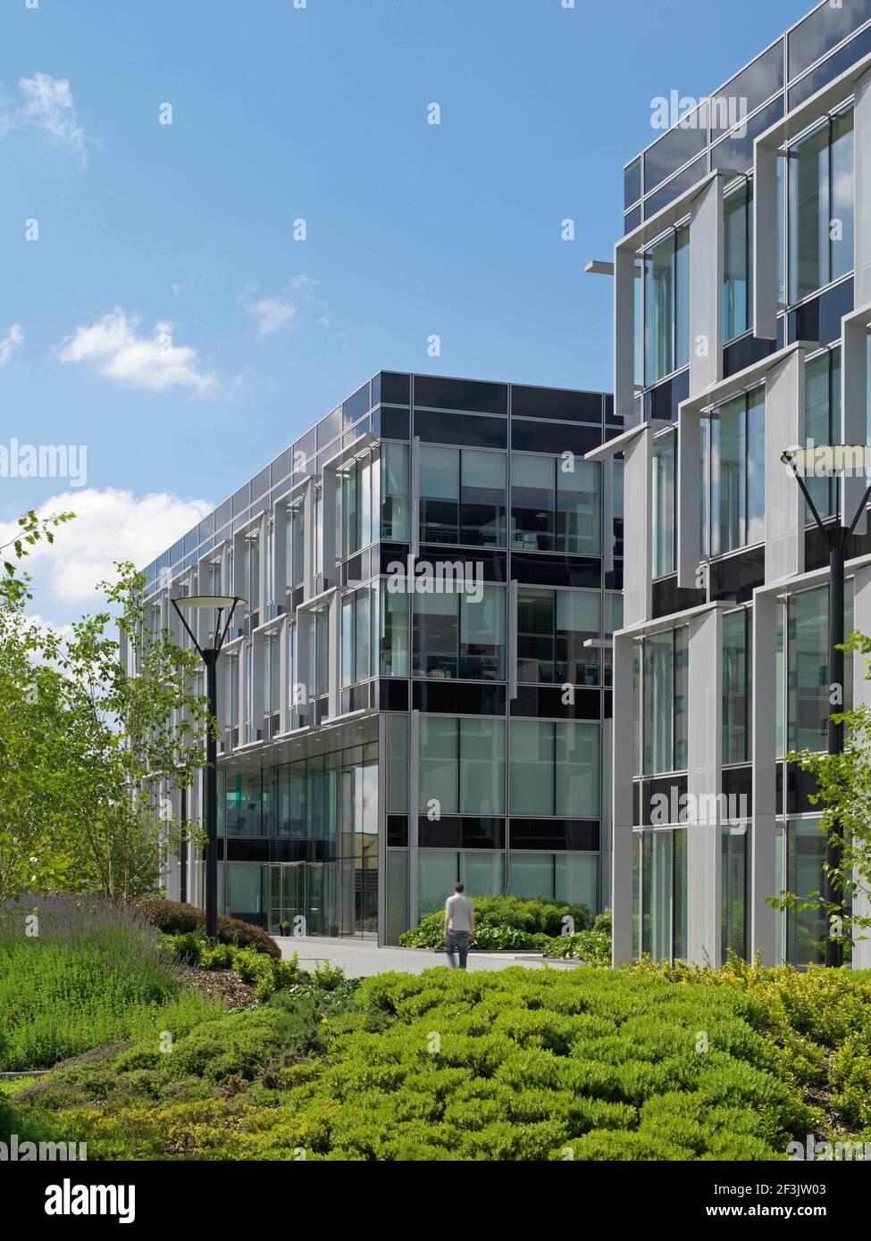 Exterior of office building at Winnersh Triangle Phase 1, Winnersh ...