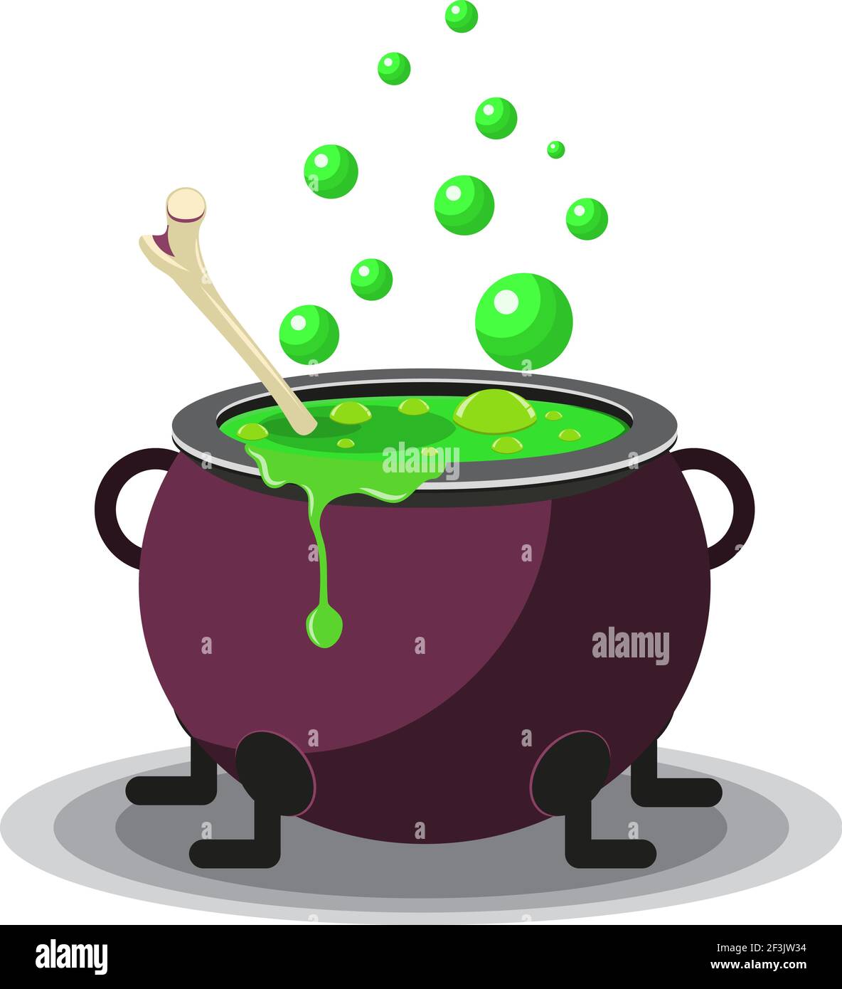 Cartoon cauldron hi-res stock photography and images - Alamy