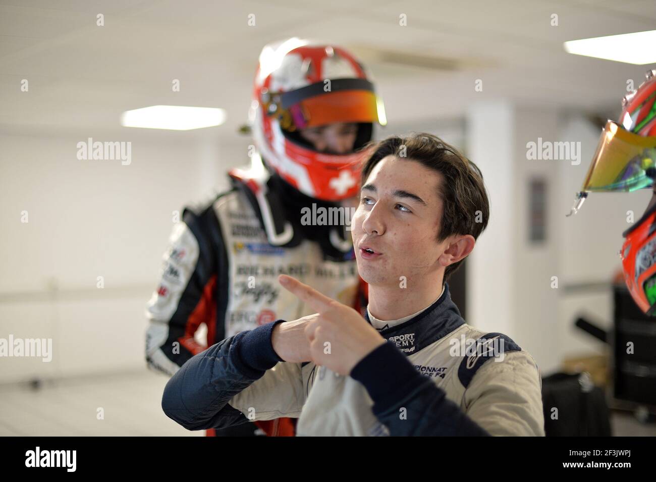 12 Gabriel Aubry FRA,team Tech 1 Racing.during the winter tests Formule ...