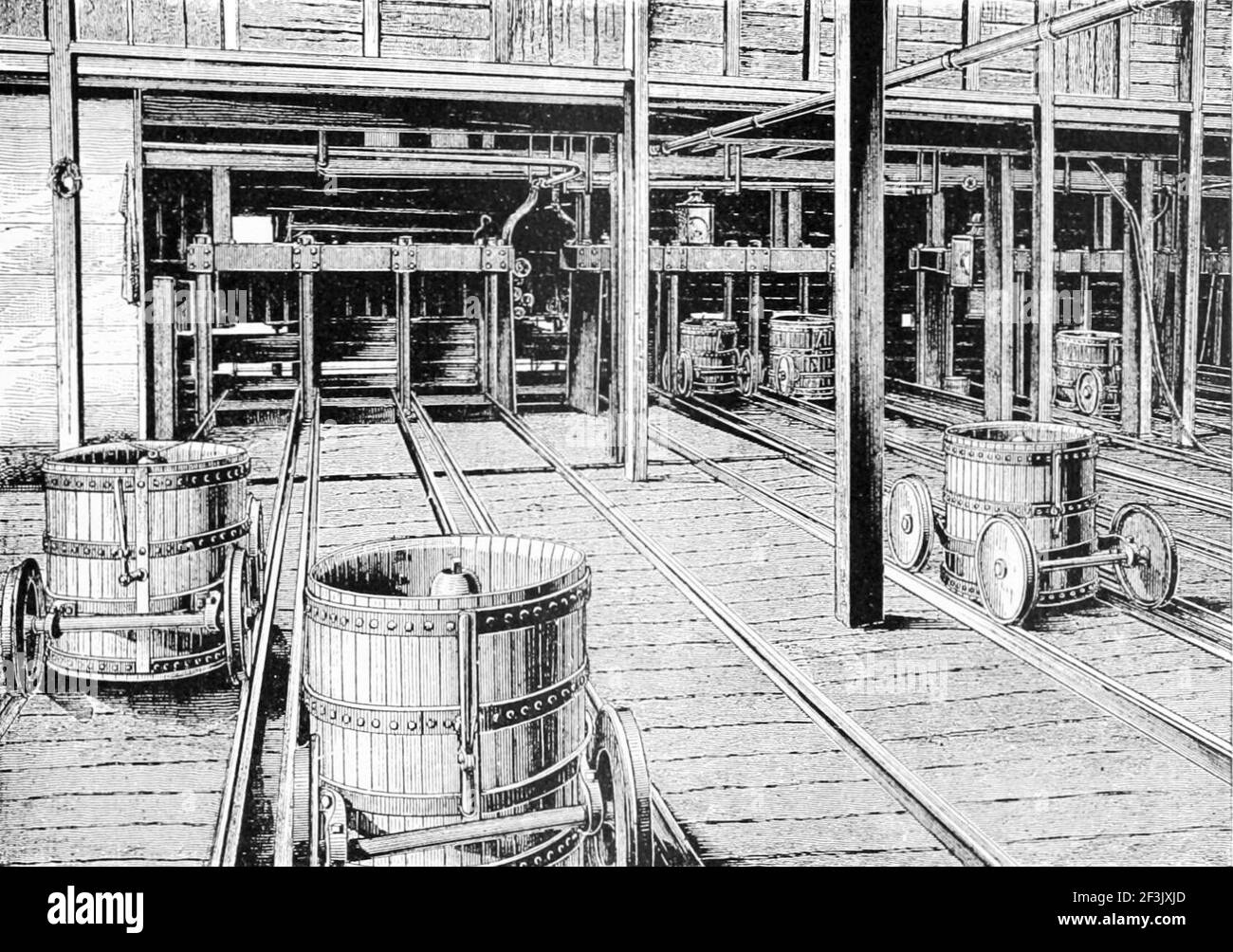 Non edible fish scrap processing Stock Photo - Alamy