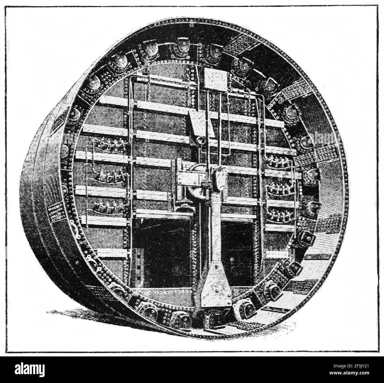 Tunnel shield Cut Out Stock Images & Pictures - Alamy