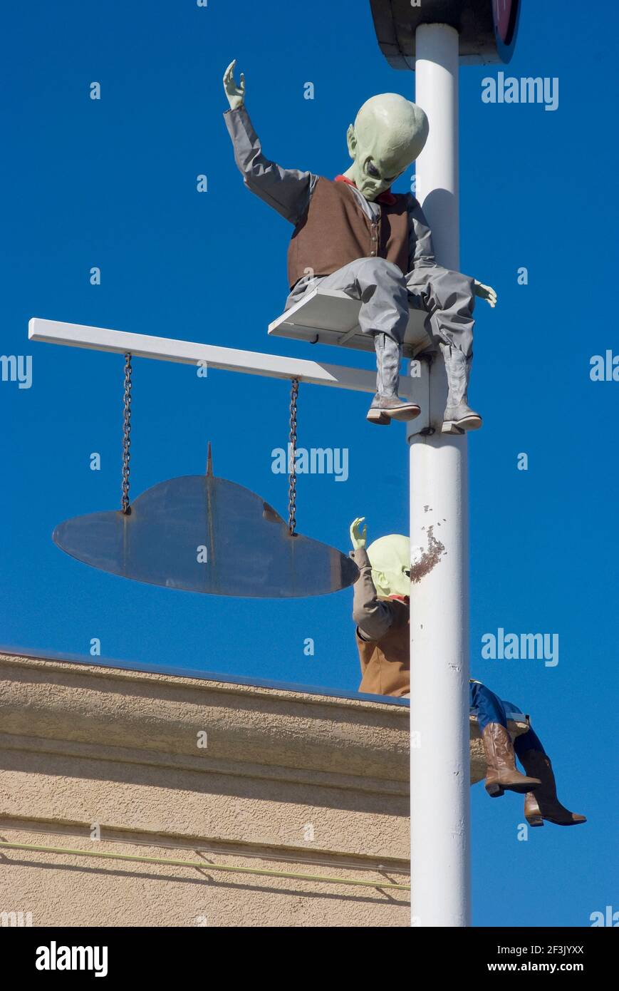Fresh Alien Jerky, roadside stall, Baker, California, United States. It ...