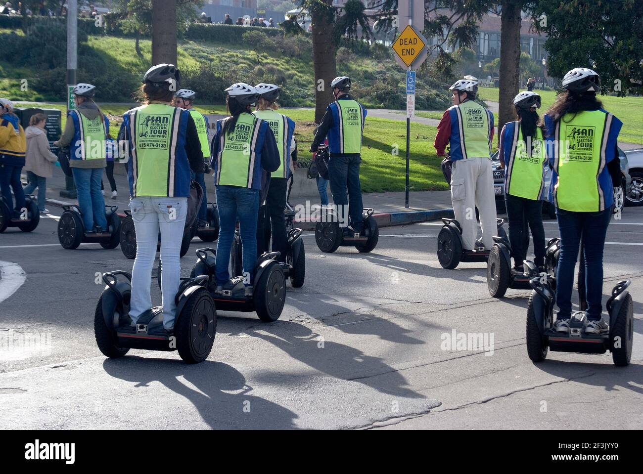 Segway (two-wheeled, self-balancing transportation machine) tour ...