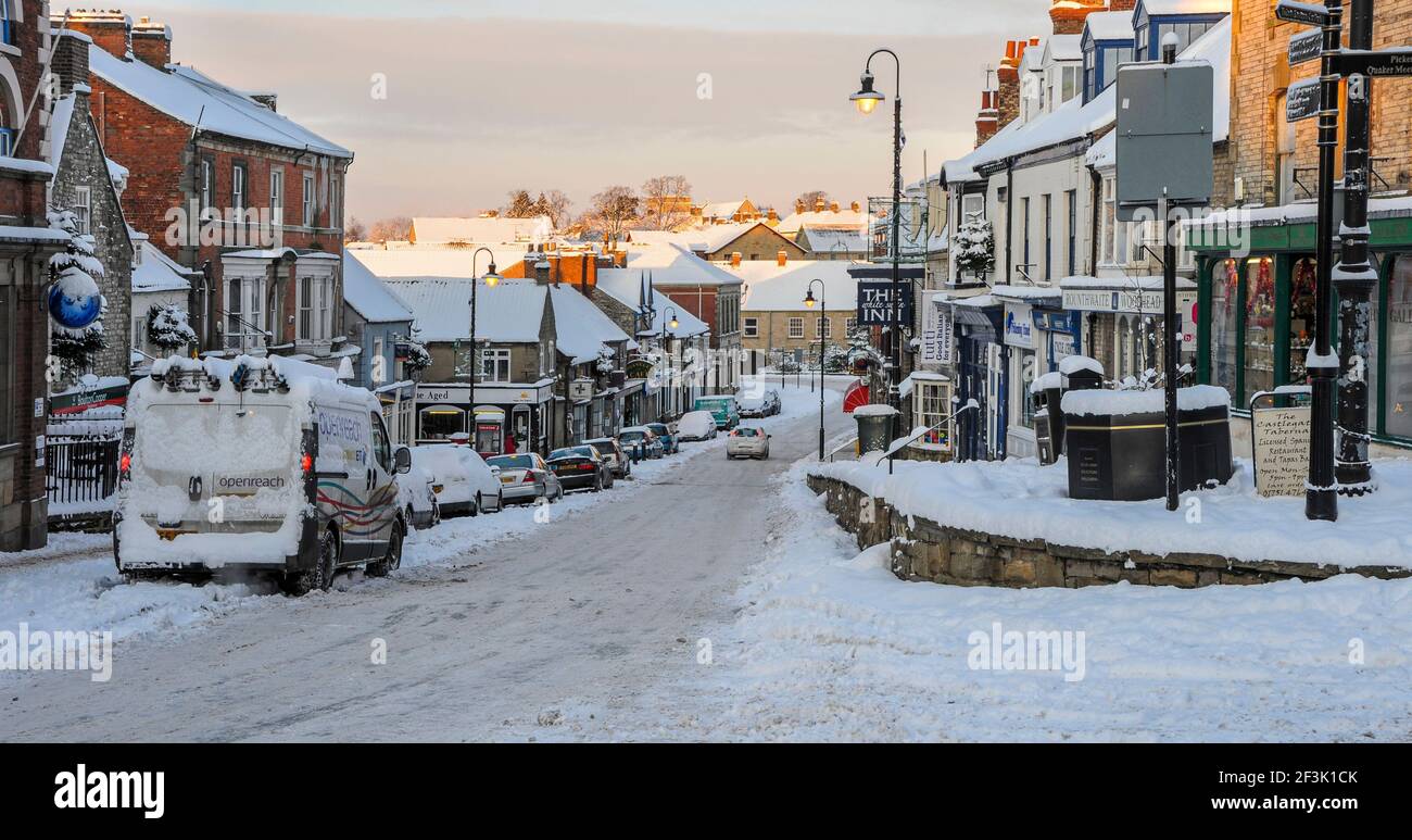 Ryedale snow hi-res stock photography and images - Alamy