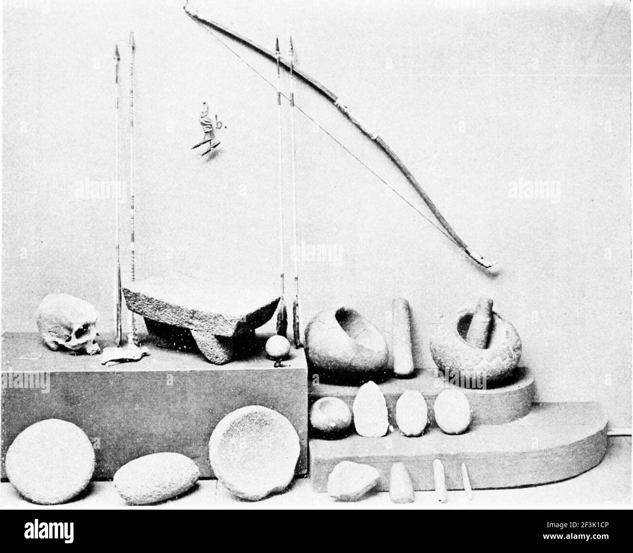 Digger implements from the collection of dr jewett Stock Photo - Alamy