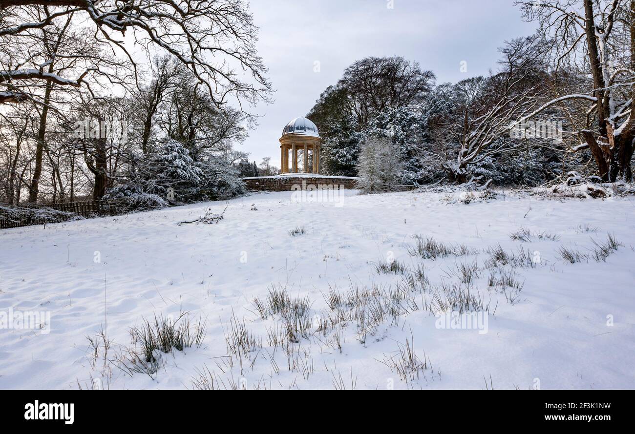 Duncombe park in winter Stock Photo - Alamy