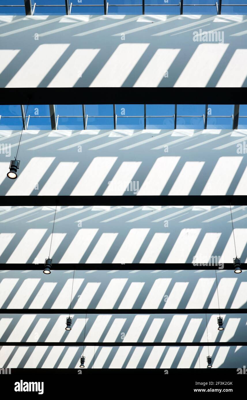 ceiling detail of University of the West of Scotland (UWS) Ayr Campus ...