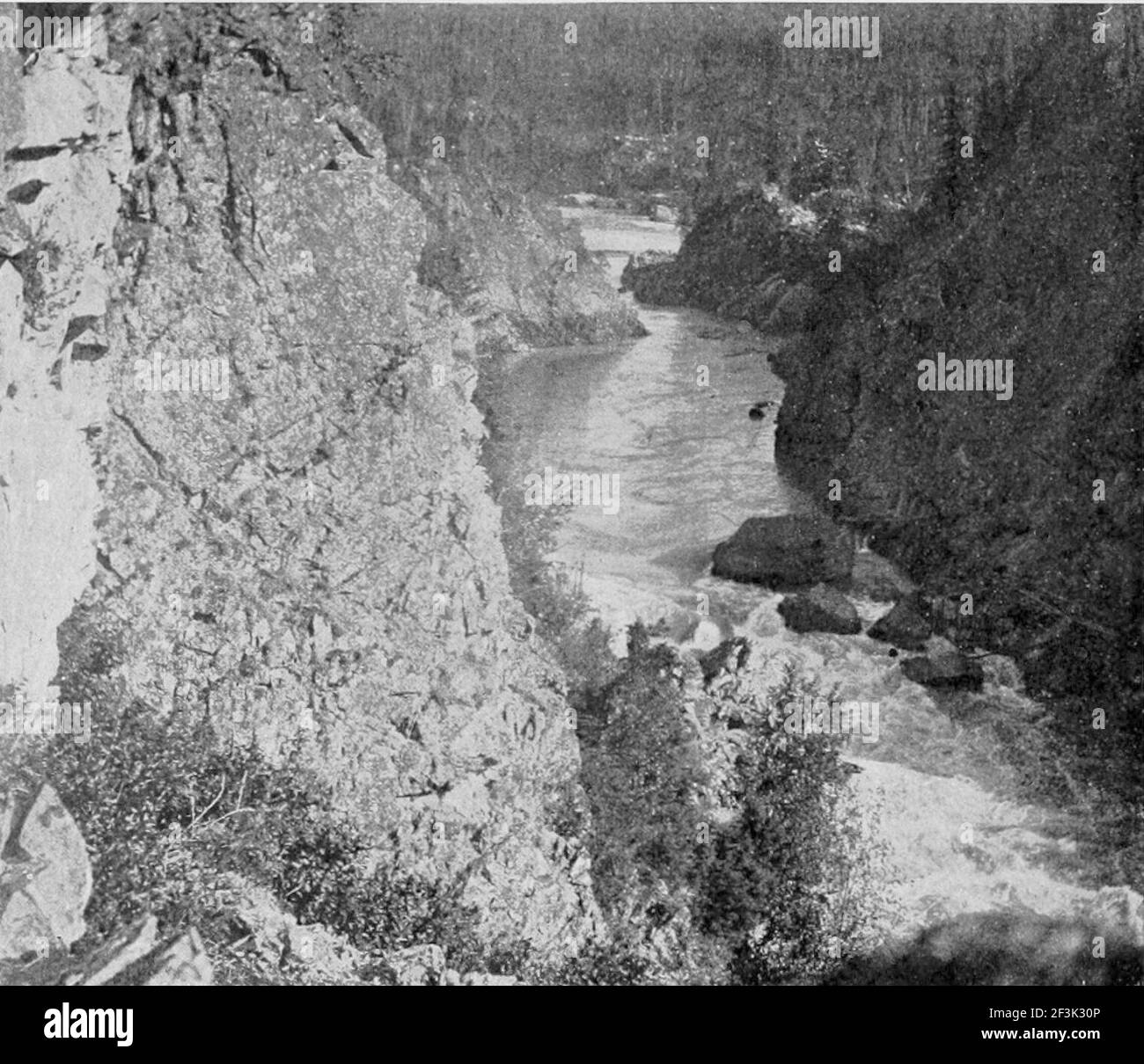 Hagivilgait canyon with indian fish weirs Stock Photo - Alamy