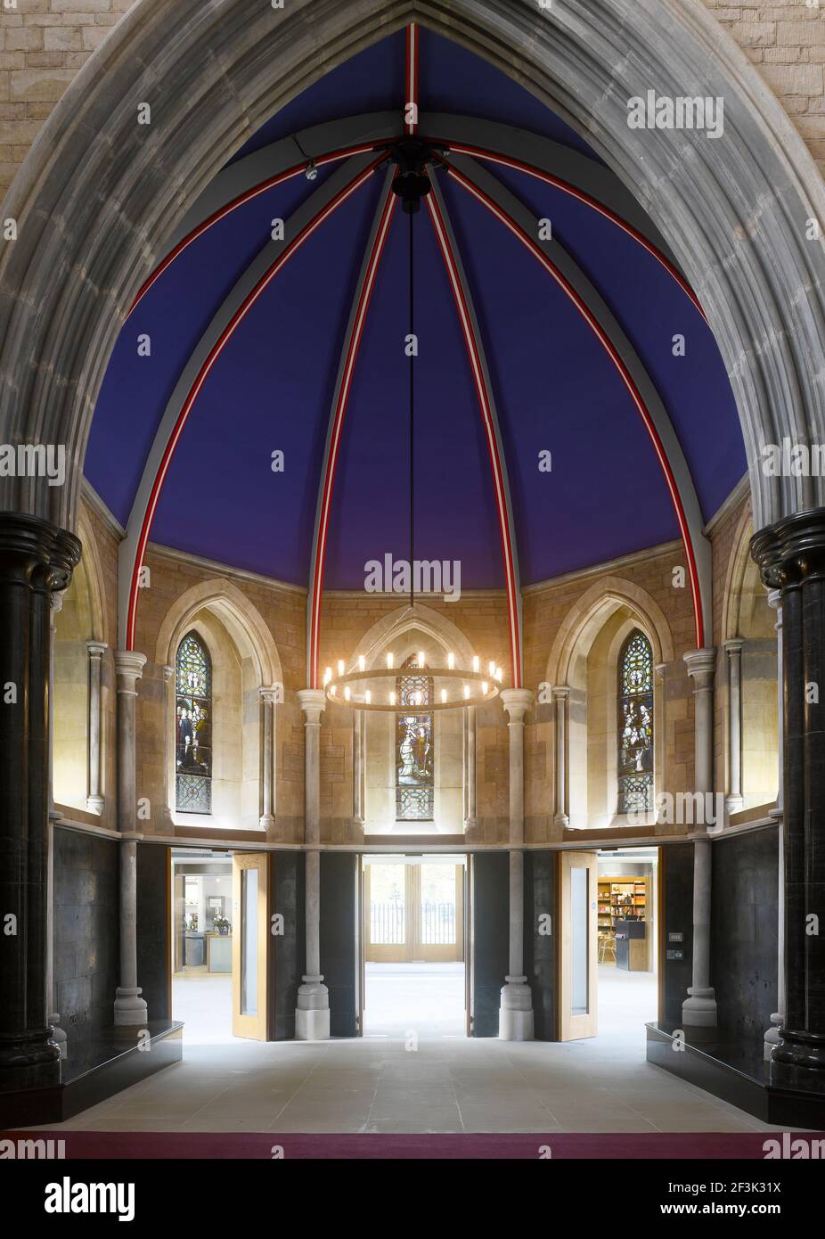 West portal, looking into new building | Architect: Richard Griffiths ...