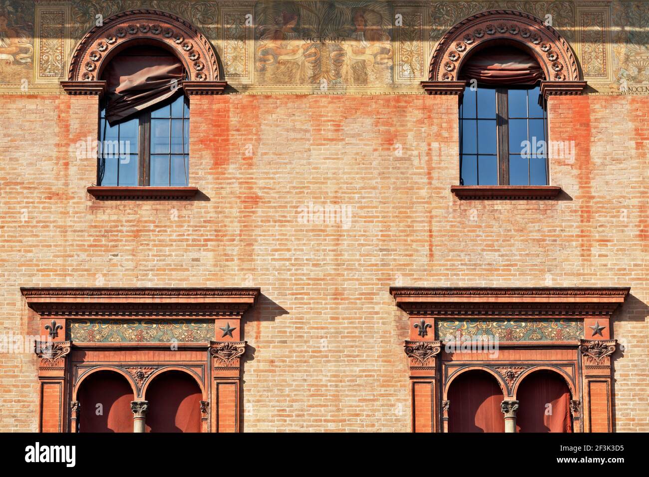 Architectural detail Bologna Emilia-Romagna Italy Stock Photo - Alamy