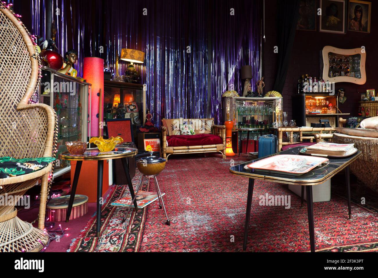 Interior shot of first floor bar area 5 Stock Photo - Alamy