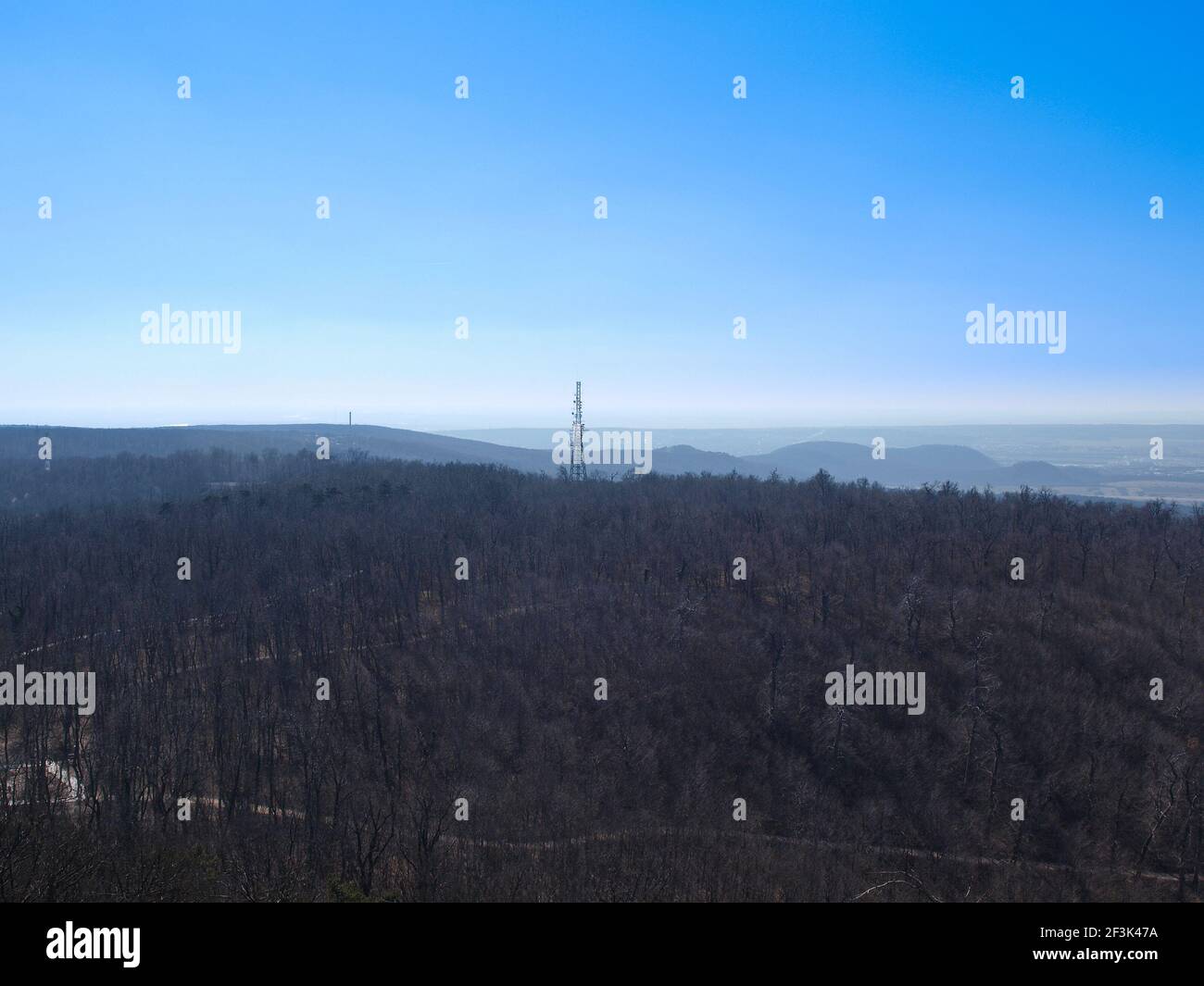 Erzsebet tower hi-res stock photography and images - Alamy
