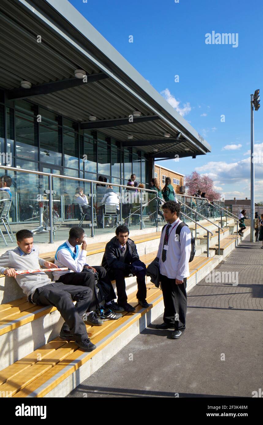 Hainault Forest High School, LB Redbridge. New building by Wates London ...