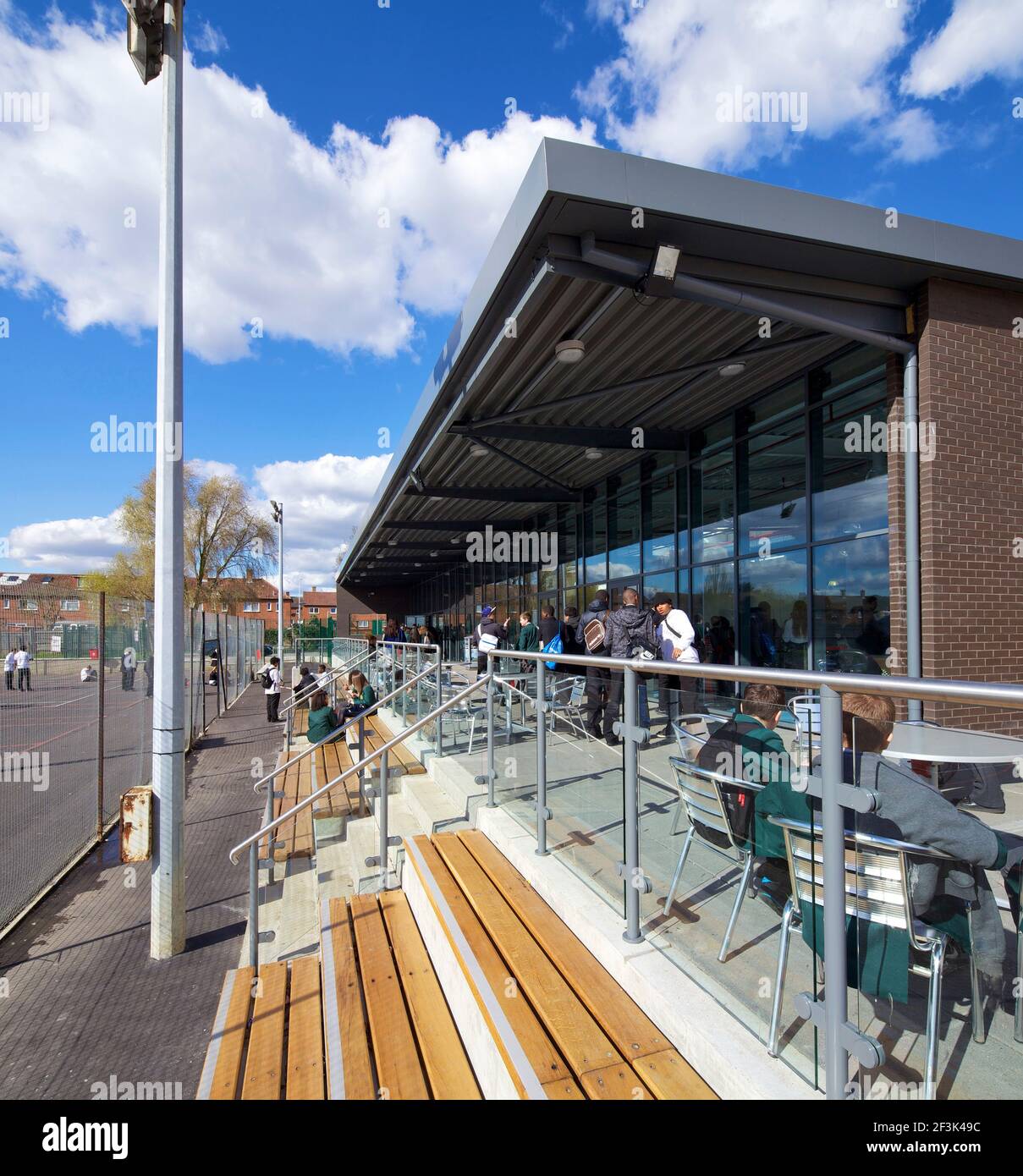 Hainault Forest High School, LB Redbridge. New building by Wates London ...
